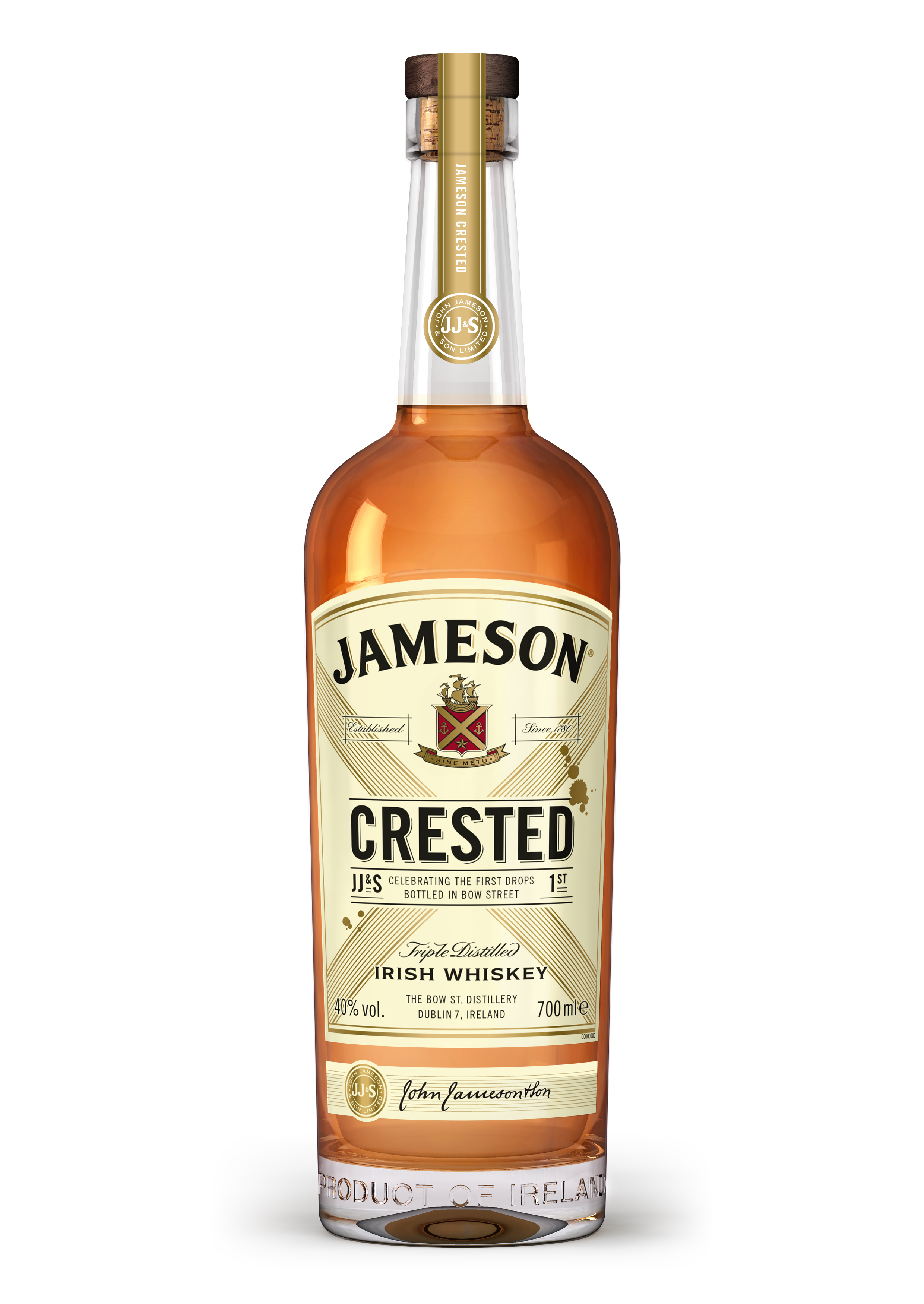 Jameson Celebrates Its Rich Heritage With The Launch Of Jameson Crested ...